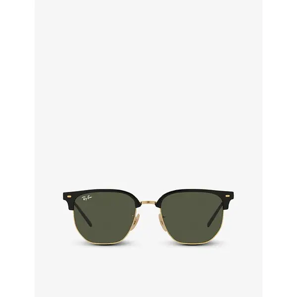 Ray-ban Clubmaster Propionate Sunglasses - Black