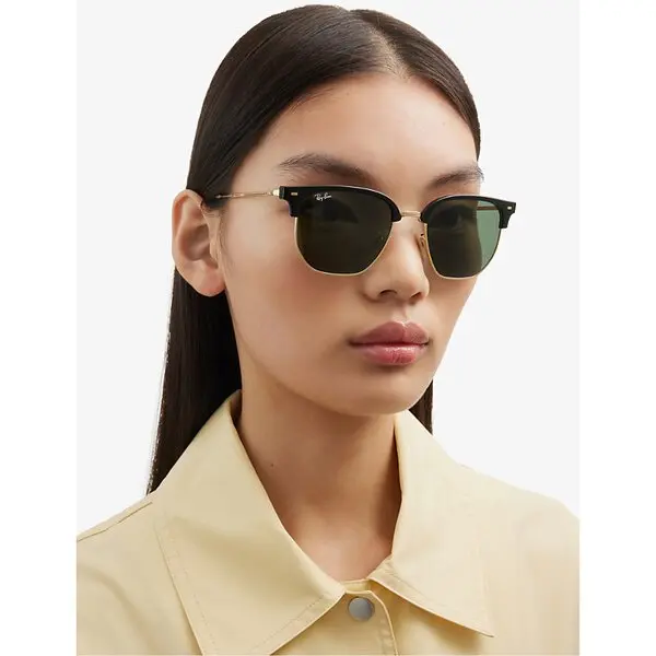 Ray-ban Clubmaster Propionate Sunglasses - Black