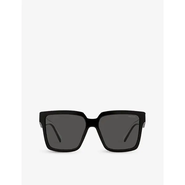 Prada Pr 24zs Square-frame Sunglasses - Black