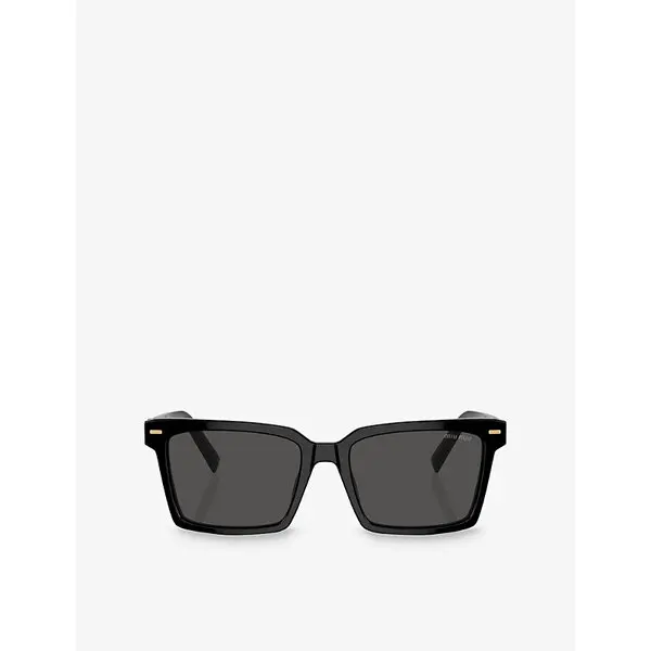 Miu Miu Mu 13zs Rectangle Sunglasses