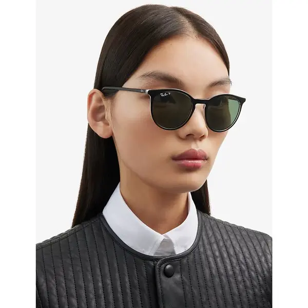 Ray-ban Phantos Acetate Sunglasses - Black