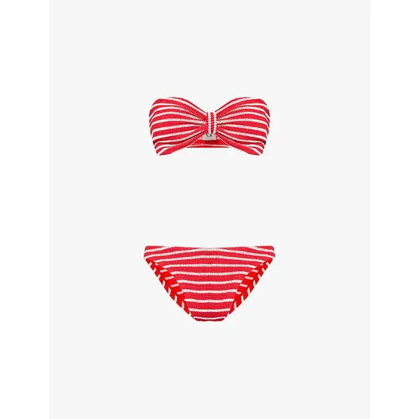 Hunza G Jean Bandeau Bikini Set