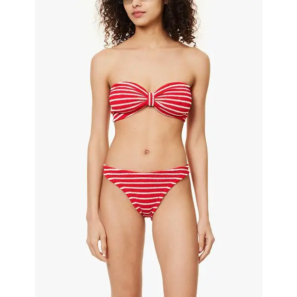 Hunza G Jean Bandeau Bikini Set