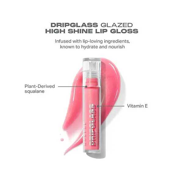 MORPHE Dripglass Glazed High Shine Lip Gloss 3.8ml - Unbreakable Brick
