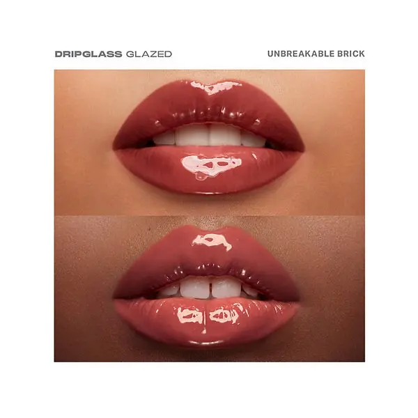 MORPHE Dripglass Glazed High Shine Lip Gloss 3.8ml - Unbreakable Brick