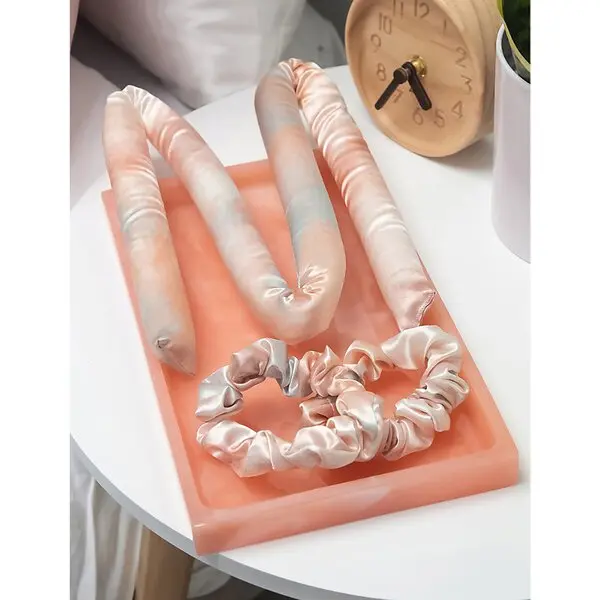 KITSCH Satin Heatless Curling Set - Sunset Tie Dye