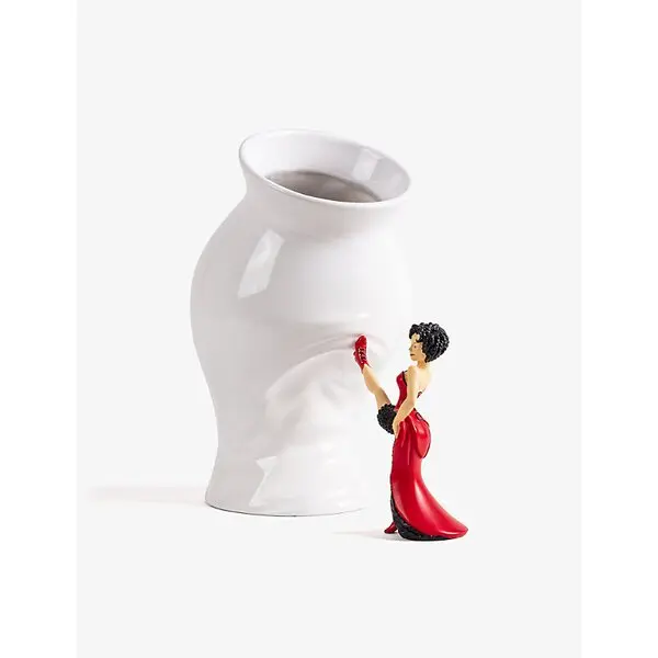 SELETTI Circus Character Resin Vase 28cm