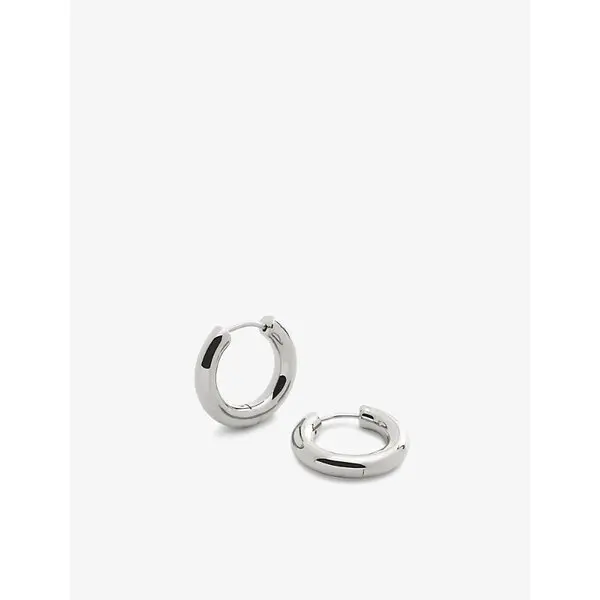 Monica Vinader Essential Click Small Hoop Earrings - Sterling Silver