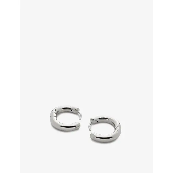 Monica Vinader Essential Click Small Hoop Earrings - Sterling Silver