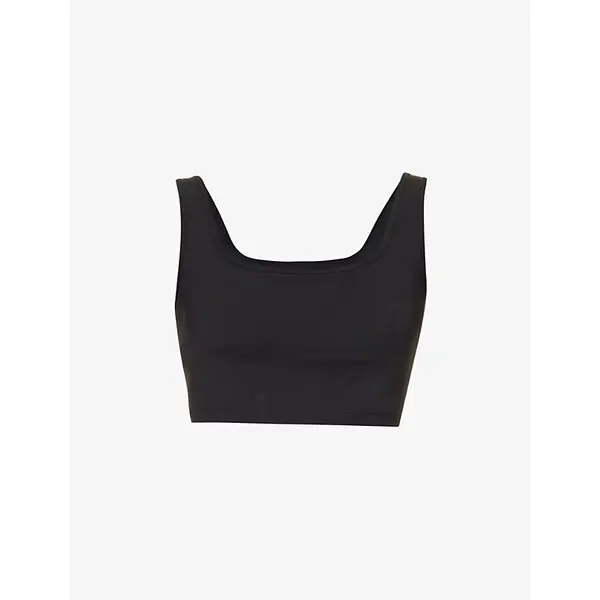 ADANOLA Ad Core Square Neck Bra - Black
