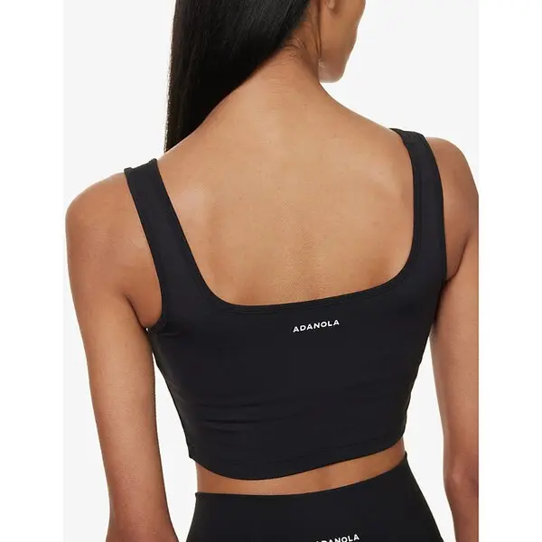 ADANOLA Ad Core Square Neck Bra - Black