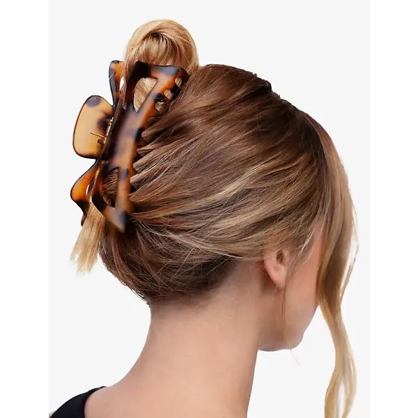 KITSCH Jumbo Claw Clip Set - Black/brown
