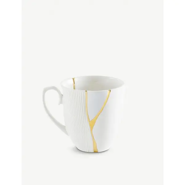 SELETTI Kintsugi N2 Porcelain Mug