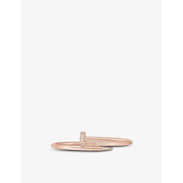 Cartier Juste Un Clou Diamond Bracelet - Rose Gold