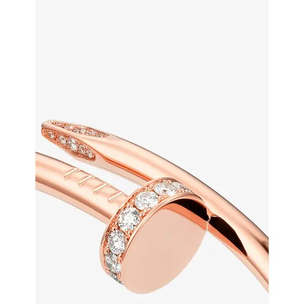 Cartier Juste Un Clou Diamond Bracelet - Rose Gold