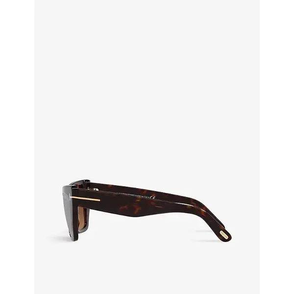 TOM FORD Cat-eye Tortoiseshell Acetate Sunglasses - Brown