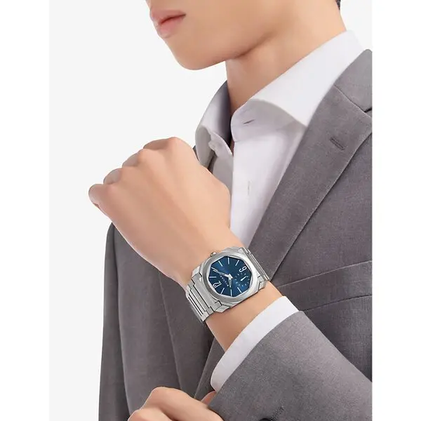 BVLGARI Octo Finissimo Automatic Watch - Stainless Steel