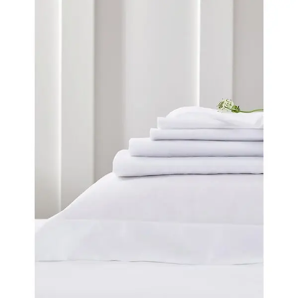 THE WHITE COMPANY Sateen Cotton Flat Sheet