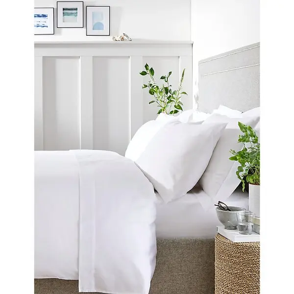 THE WHITE COMPANY Sateen Cotton Flat Sheet