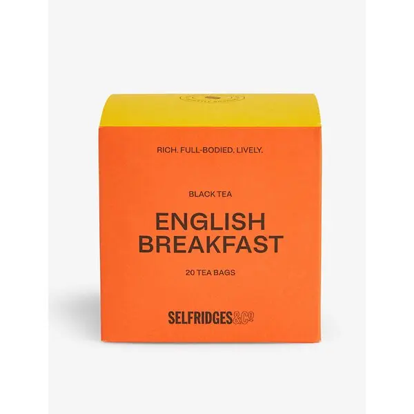 SELFRIDGES SELECTION English Breakfast Tea Bags Box Of 20 - One-color