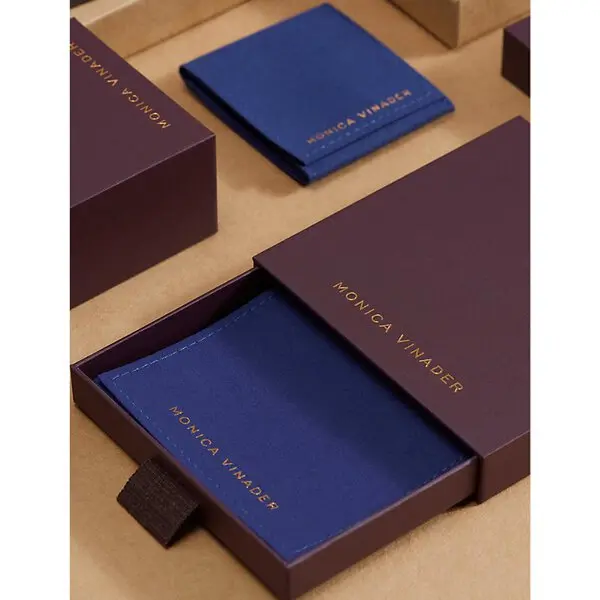 Monica Vinader Riva Kite Diamond And 18ct Gold-vermeil Chain Bracelet