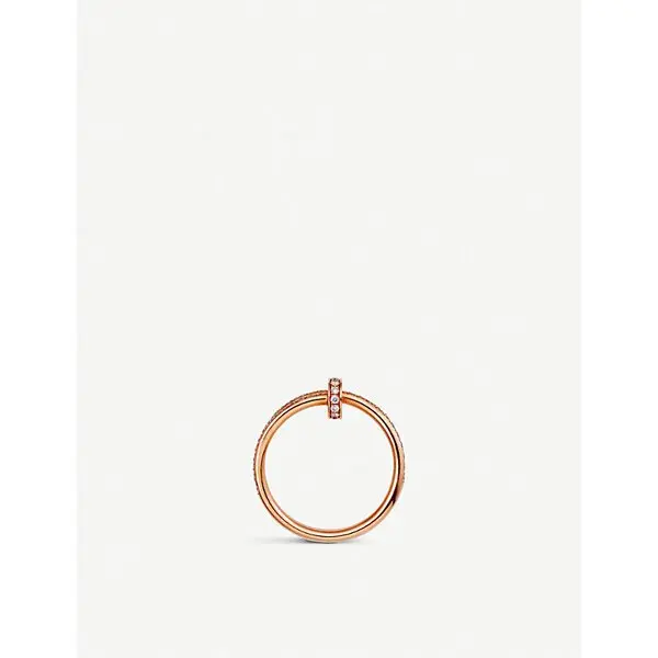 Cartier Juste Un Clou Diamond-paved Double Ring