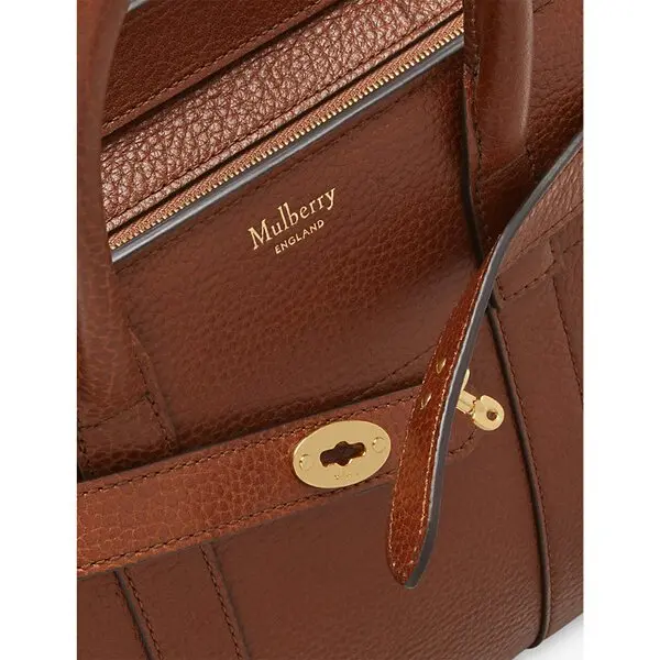 Mulberry Zipped Bayswater Mini Leather Cross-body Bag