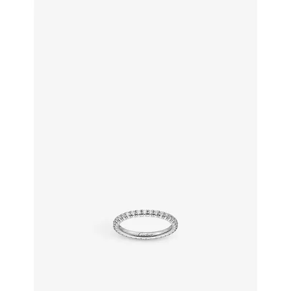 CARTIER Tincelle De 18ct White-gold And 0.94ct Diamond Ring - White Gold