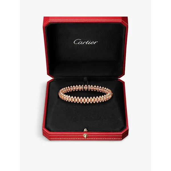 Cartier Clash De 18ct Rose-gold Bracelet - Pink Gold