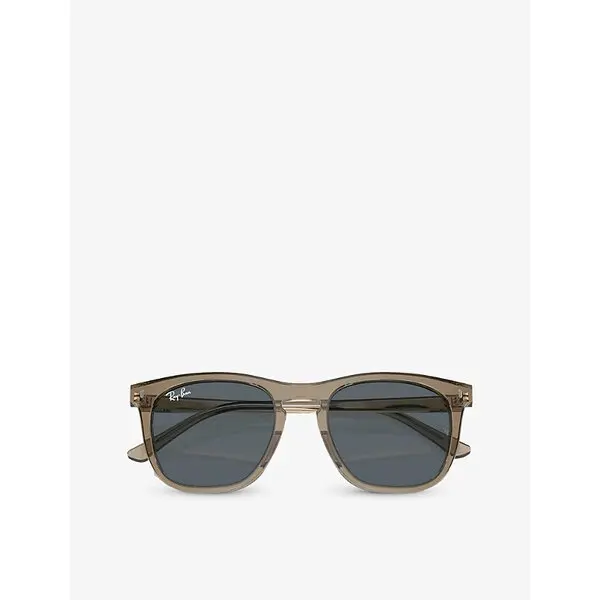 Ray-ban Round-frame Acetate Sunglasses