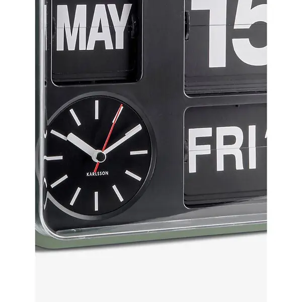 KARLSSON Mini Flip Mechanical Wall Clock 24.5cm