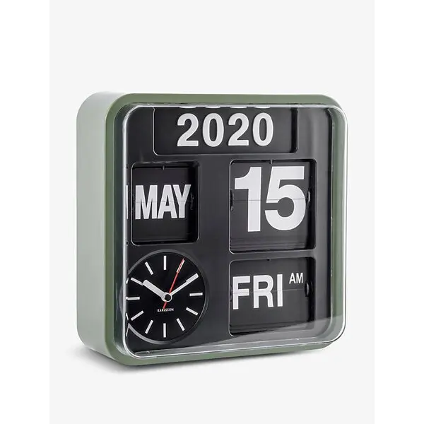 KARLSSON Mini Flip Mechanical Wall Clock 24.5cm