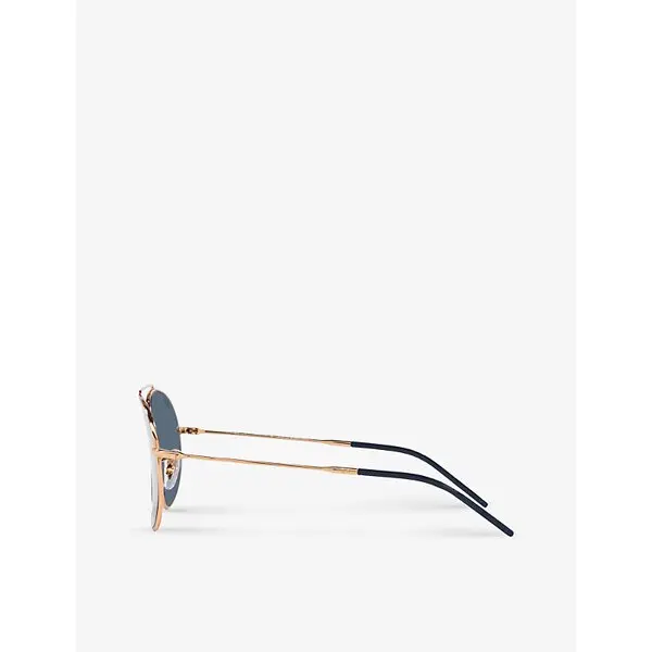 Ray-ban Aviator Metal Sunglasses - Gold