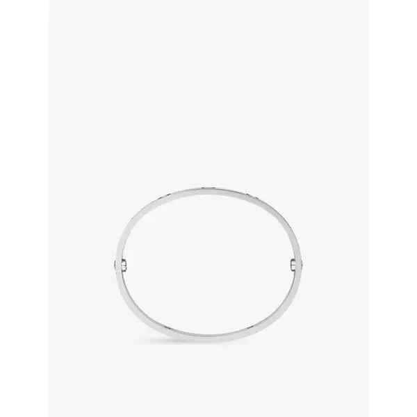 Cartier Love Diamond Bracelet - White Gold