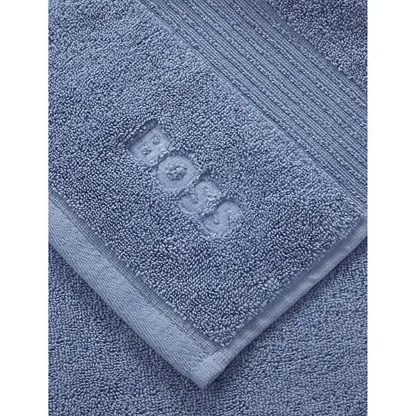 BOSS Loft Logo-embroidered Cotton Towel
