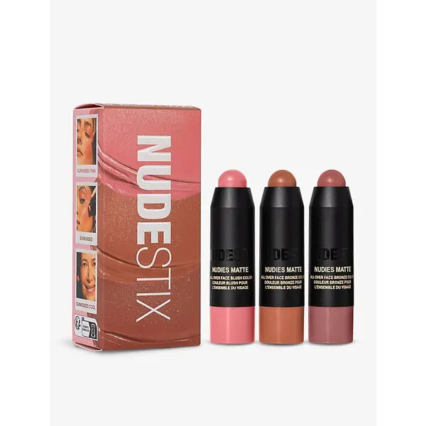 NUDESTIX Sunkissed Blush And Bronze Mini Kit - One-color