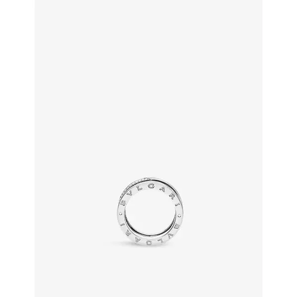 BVLGARI B.zero1 18ct White-gold And Diamond Ring - White Gold