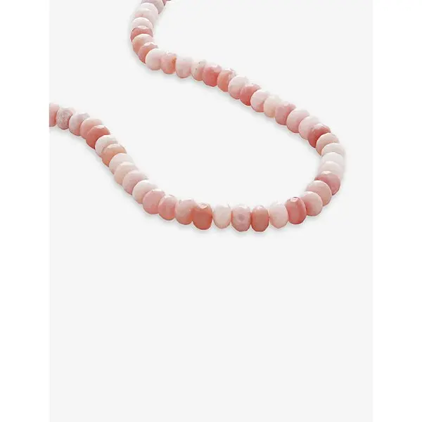 Monica Vinader Love Opal Necklace - Yellow Gold