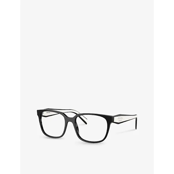 Prada Pr 17zv Rectangle-frame Glasses