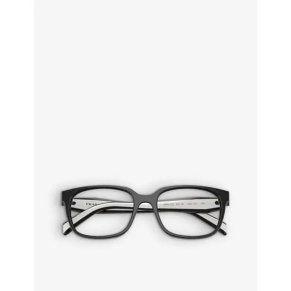 Prada Pr 17zv Rectangle-frame Glasses