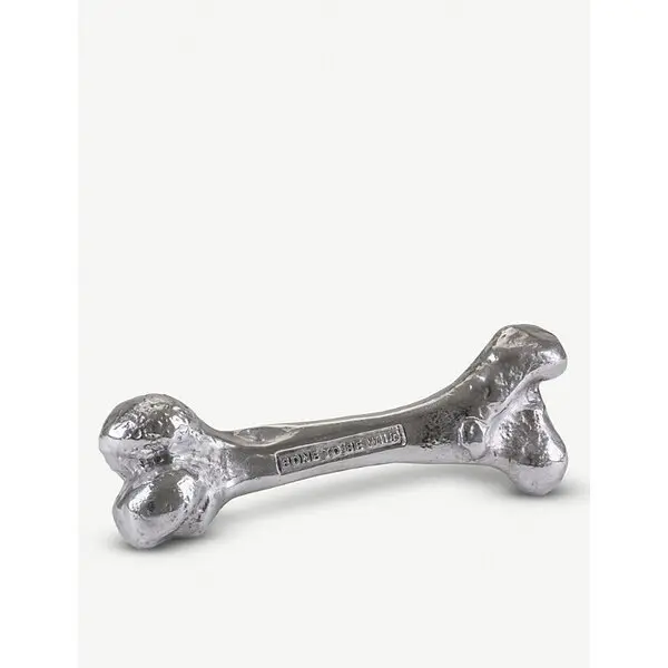 SELETTI Wunderkammer Aluminium Bone Ornament 37cm - One-color