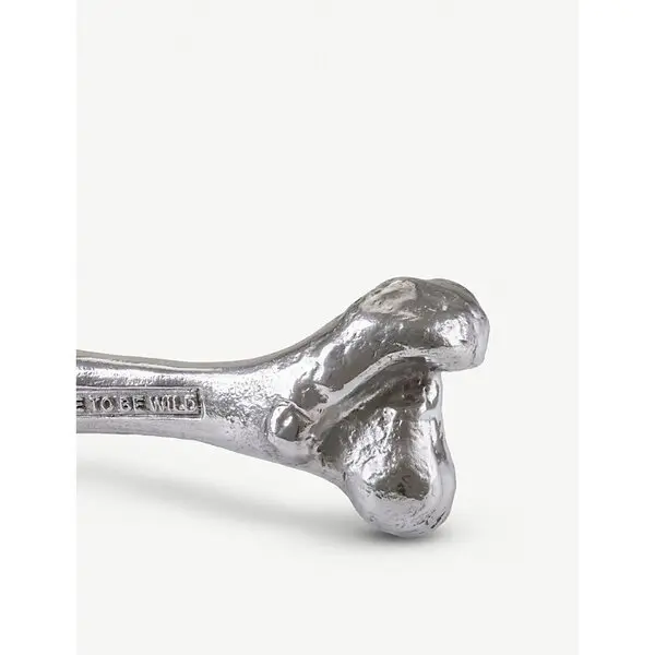 SELETTI Wunderkammer Aluminium Bone Ornament 37cm
