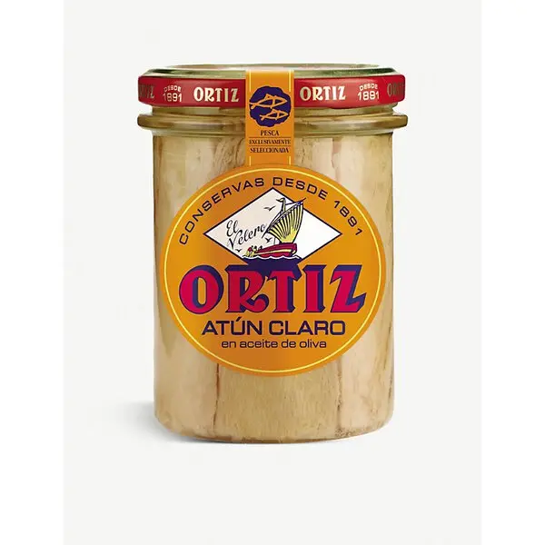 ORTIZ Yellowfin Tuna Fillets Tinned Fish In Olive Oil 220g - One-color