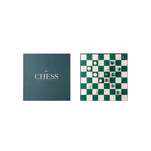PRINTWORKS The Art Of Chess Chess Set - Green