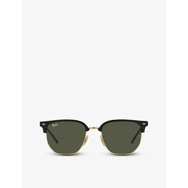 Ray-ban Clubmaster Propionate Sunglasses - Black
