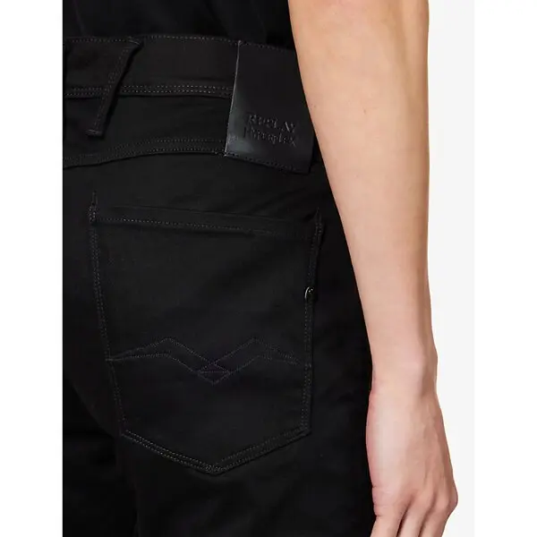 REPLAY Anbass Hyperflex Slim-fit Stretch-denim Jeans