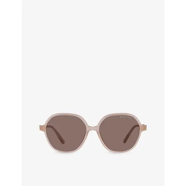 Michael Kors Irregular Sunglasses - Pink