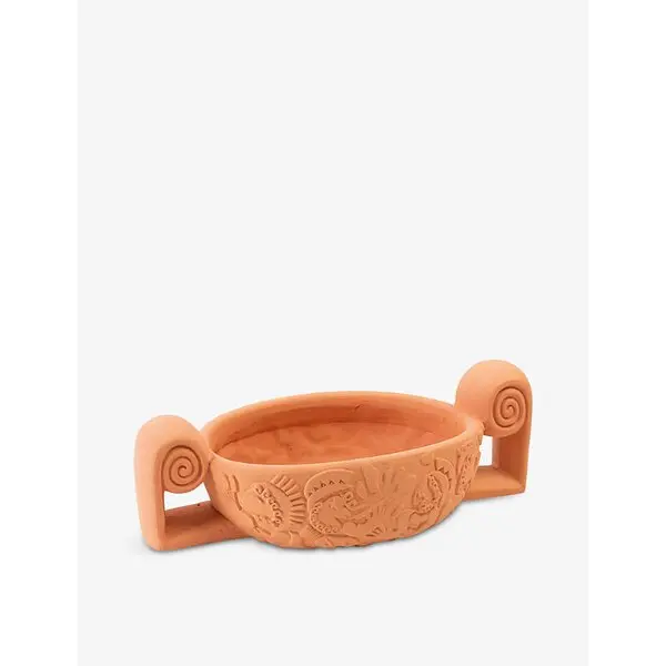 SELETTI Antonio Aricò Magna Graecia Centerpiece Terracotta Vase 40cm - One-color