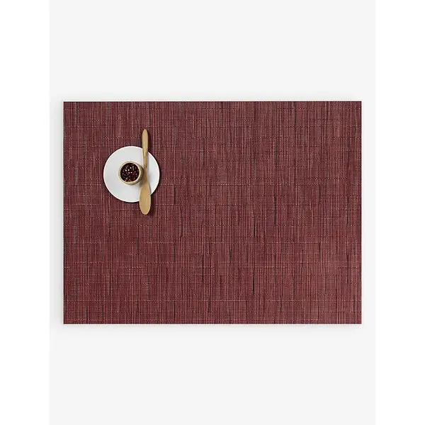 CHILEWICH Rectangle-shape Woven Bamboo Placemat 36cm X 48cm