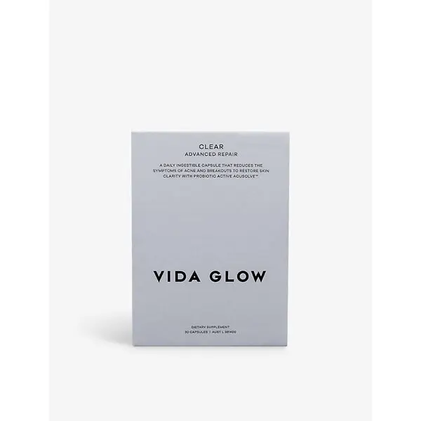 VIDA GLOW Clear Advanced Repair Supplements 30 Capsules